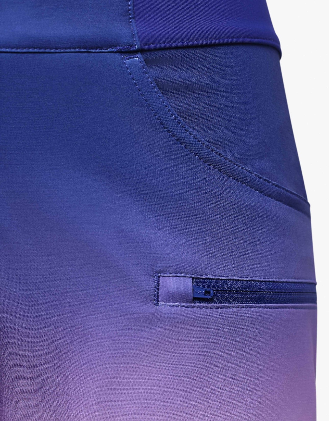 All Time 11" - Zipper Snap Mid-Rise Short : Midnight Citron Ombre ...