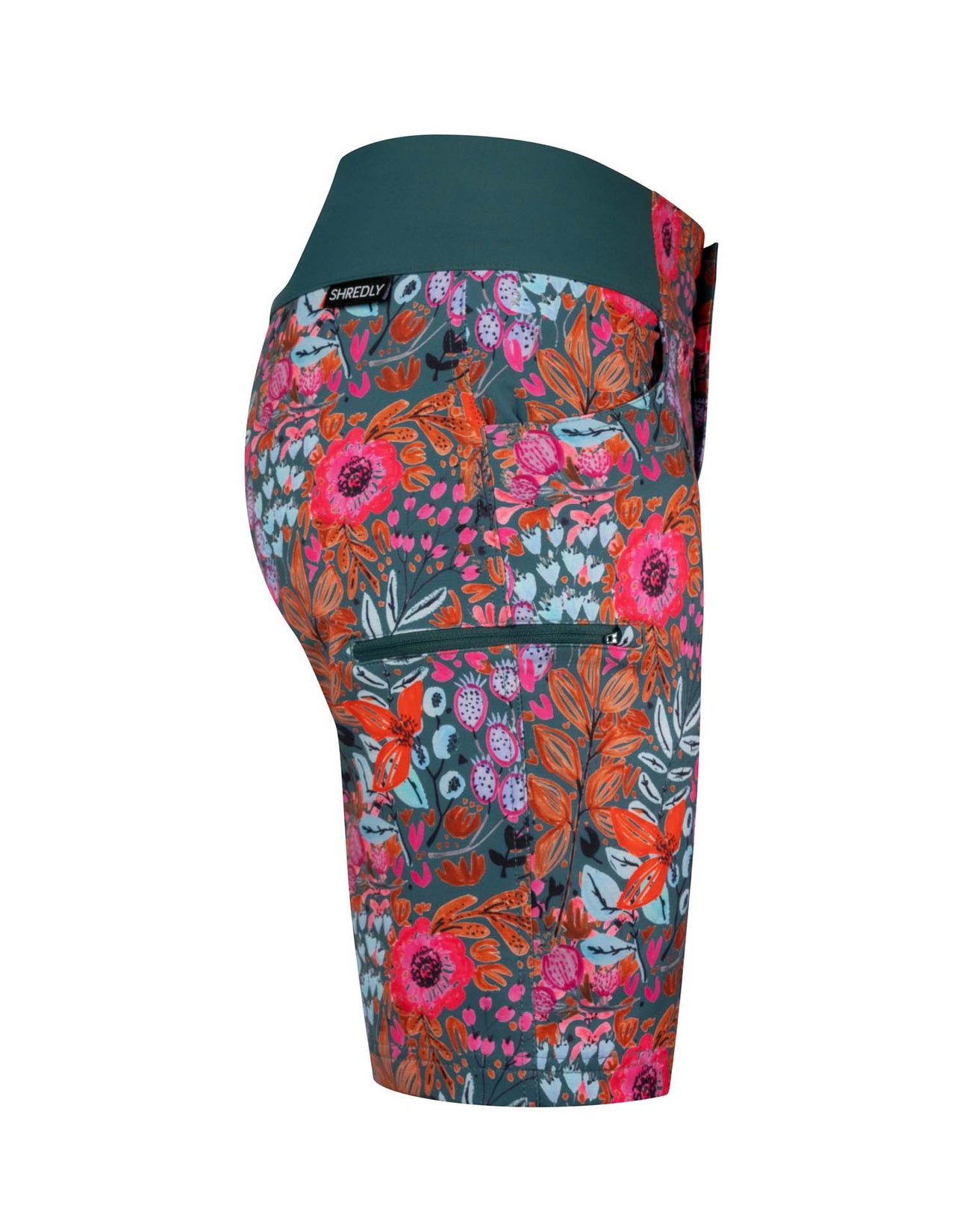 All Time 11" - Zipper Snap Mid-Rise Short : Mimi II - Women's | SHREDLY