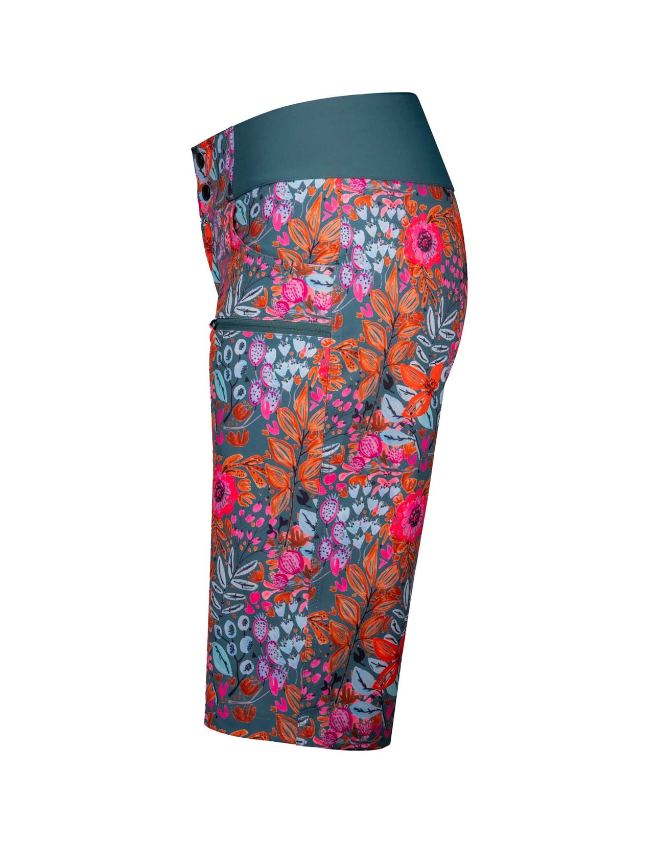 All Time 14" - Zipper Snap Mid-Rise Short : Mimi II - Women's | SHREDLY