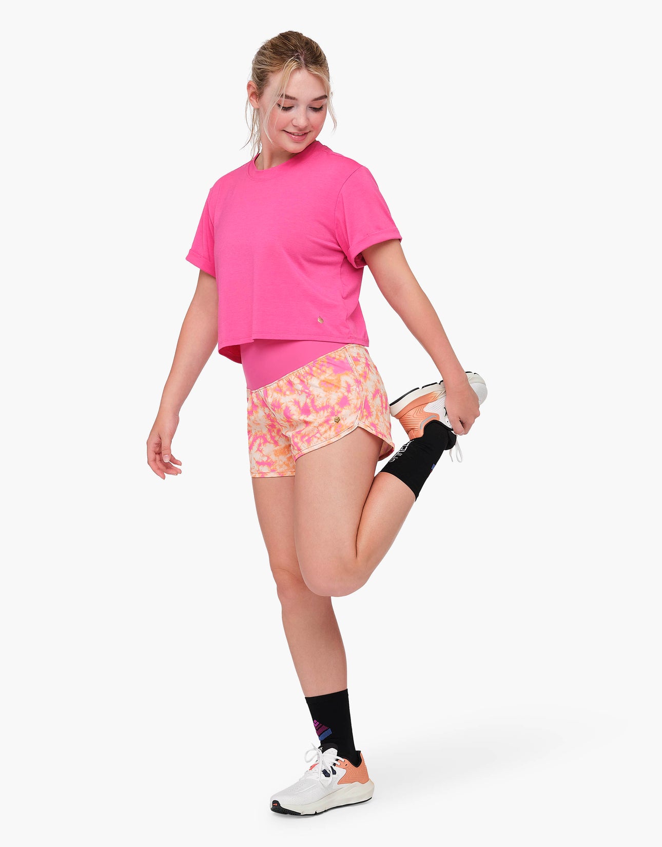 Athletic Short : Sunset Tie Dye - Women's | SHREDLY