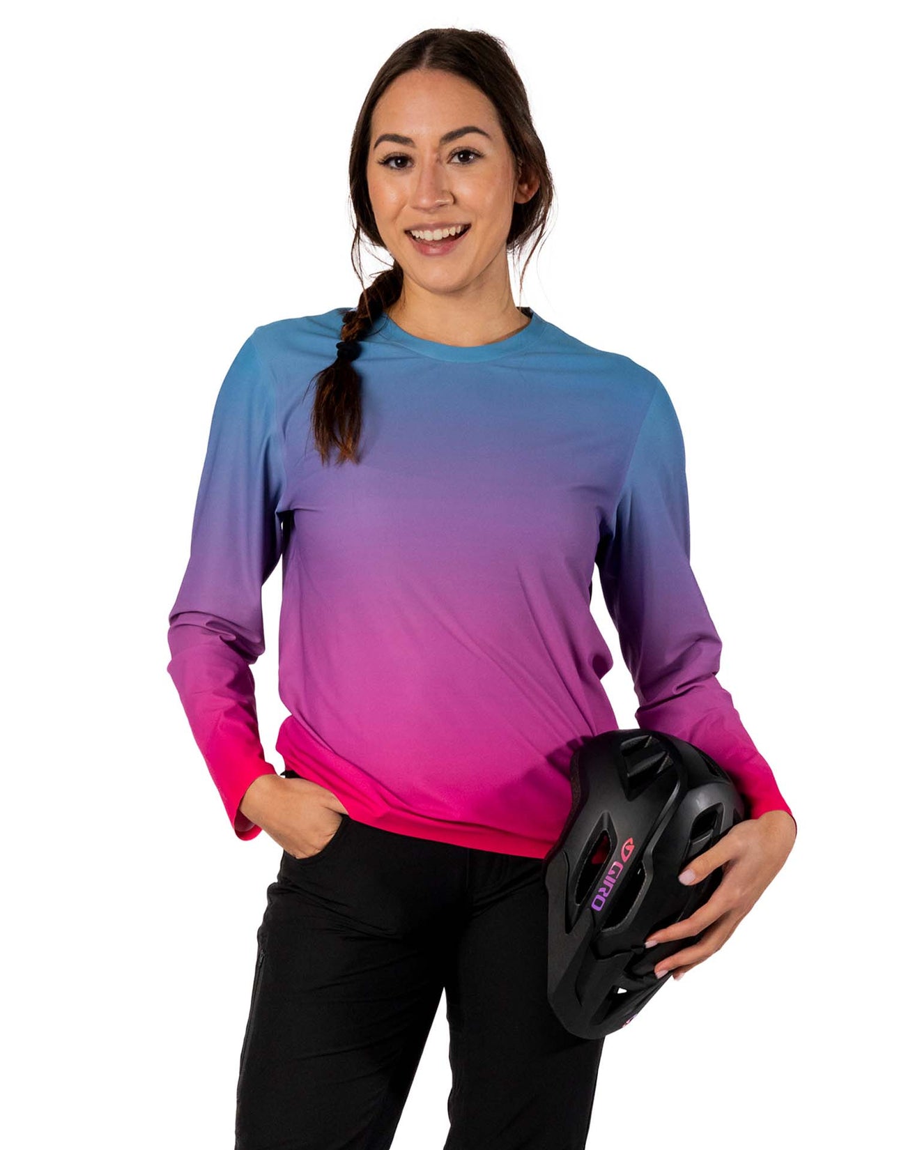 Beyond Tech Cargo Long Sleeve : MF Ombre - Women's | SHREDLY