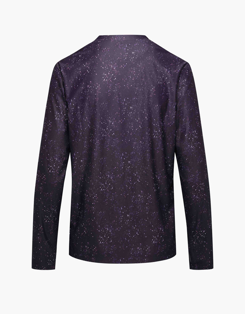 Beyond Tech Long Sleeve : Galaxy Splatter - Women's | SHREDLY