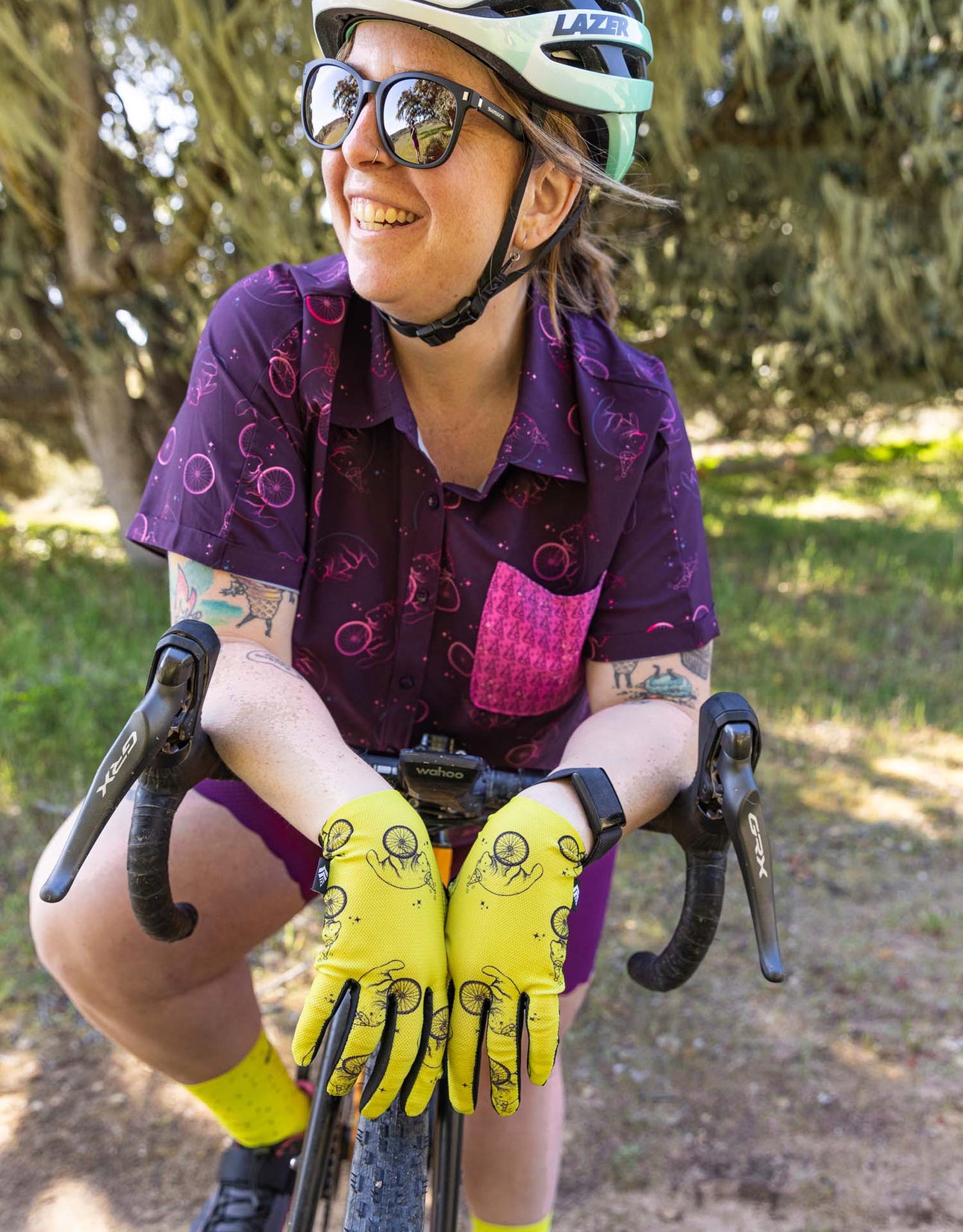 SHREDLY x Marley Blonsky Glove : Citron / Midnight Manatee - Women's ...