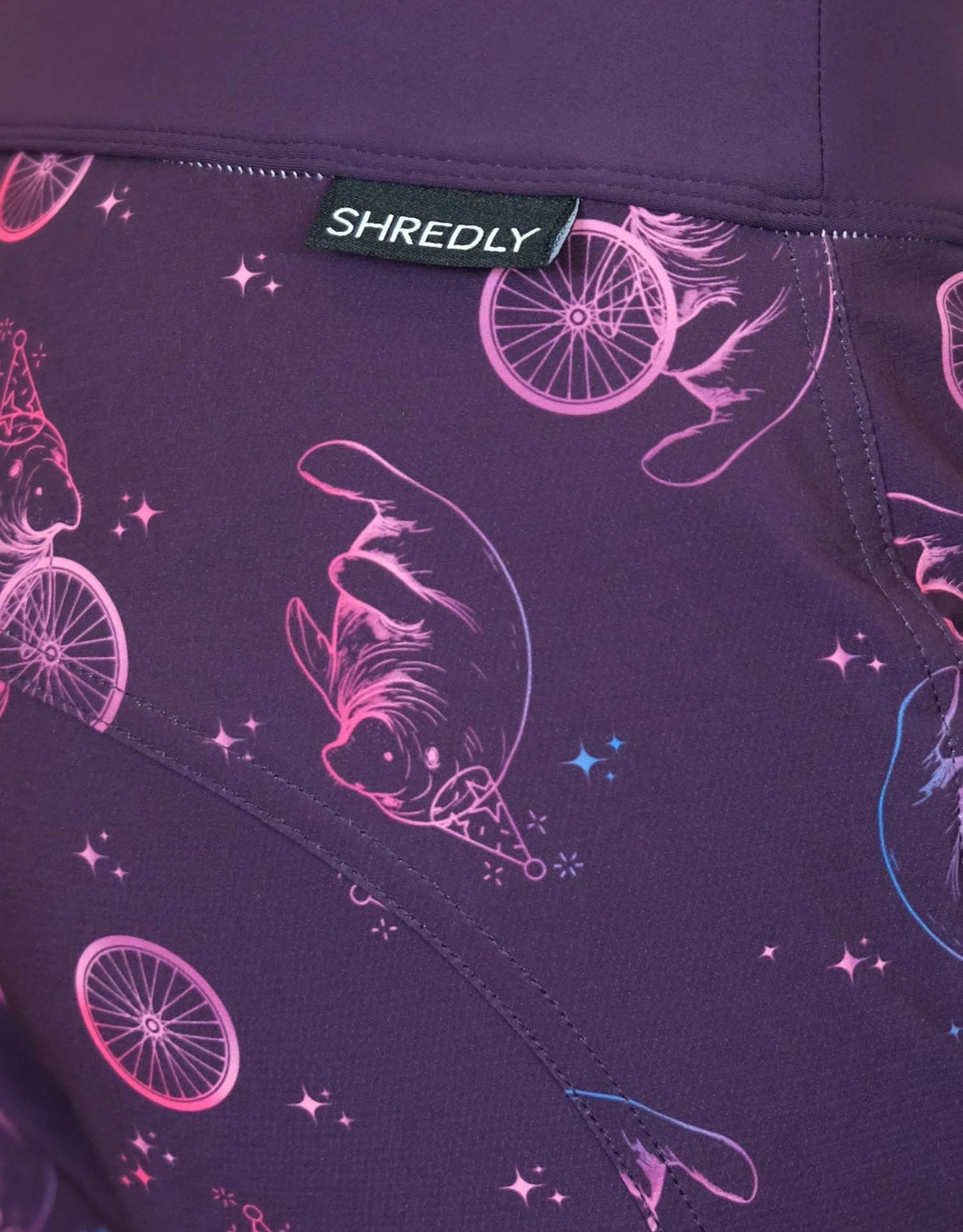 SHREDLY x Marley Blonsky : Limitless 7" - Stretch Waistband High-Rise Short : MF Manatee - Women ...