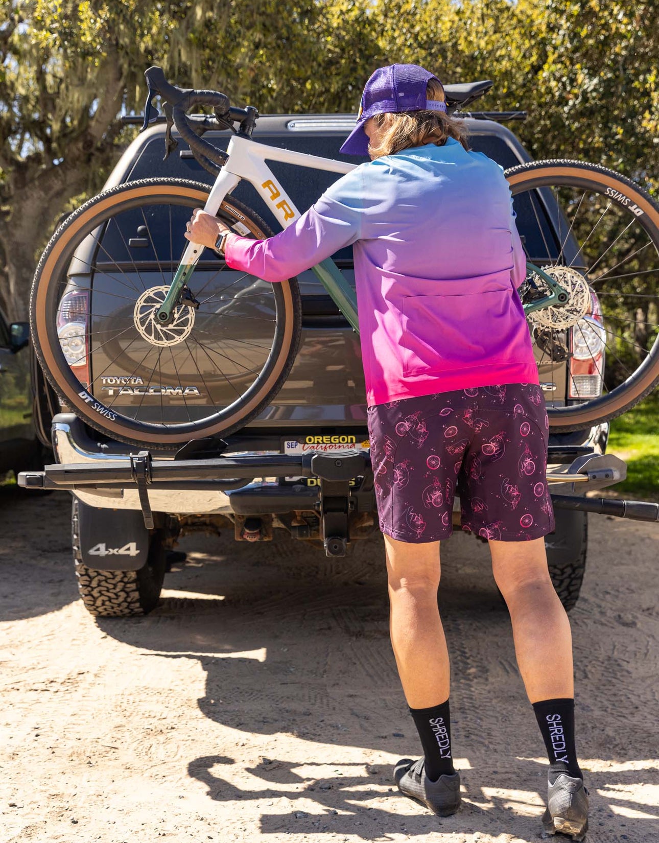 SHREDLY x Marley Blonsky : Limitless 7" - Stretch Waistband High-Rise Short : MF Manatee - Women ...