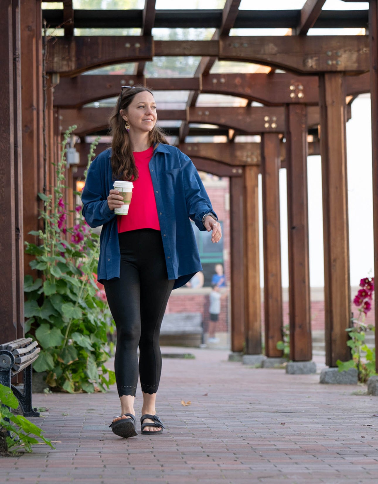 Long Sleeve Explorer Shirt : Midnight Denim - Women's | SHREDLY