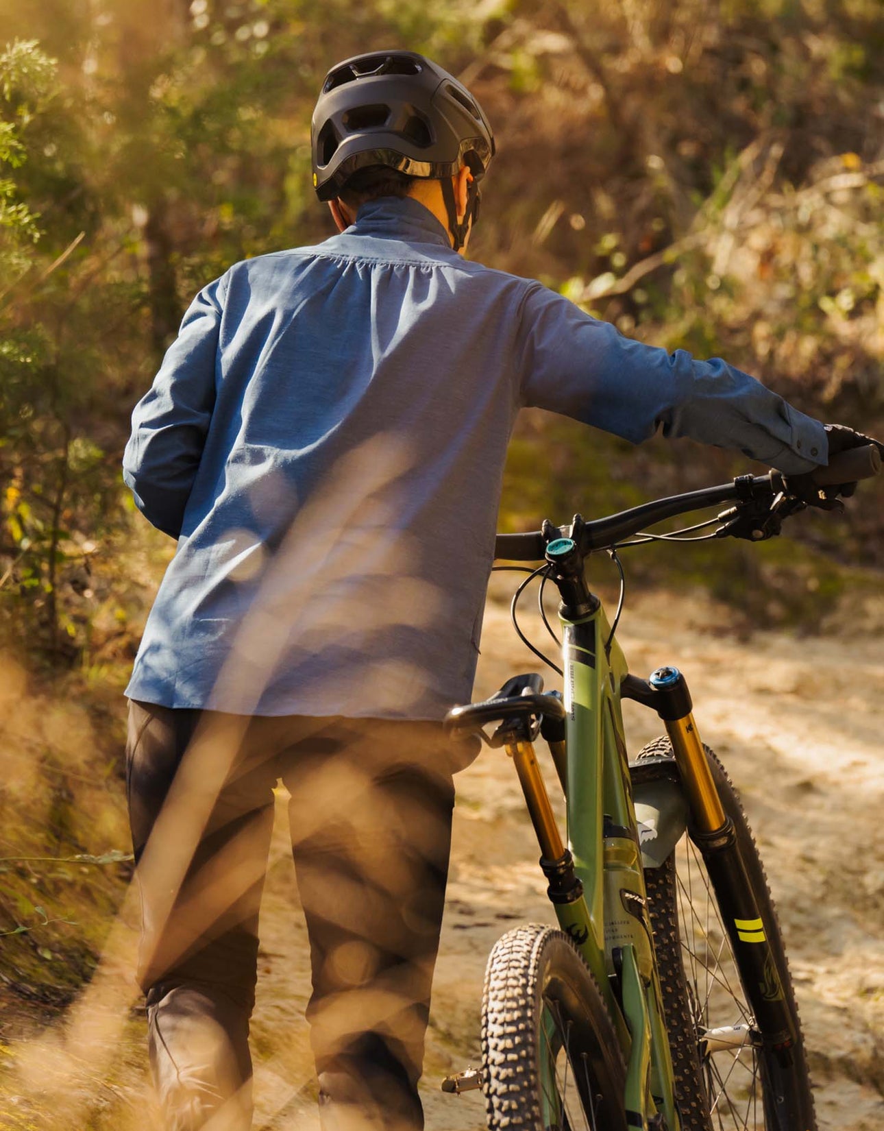 Long Sleeve Explorer Shirt : Midnight Denim - Women's | SHREDLY