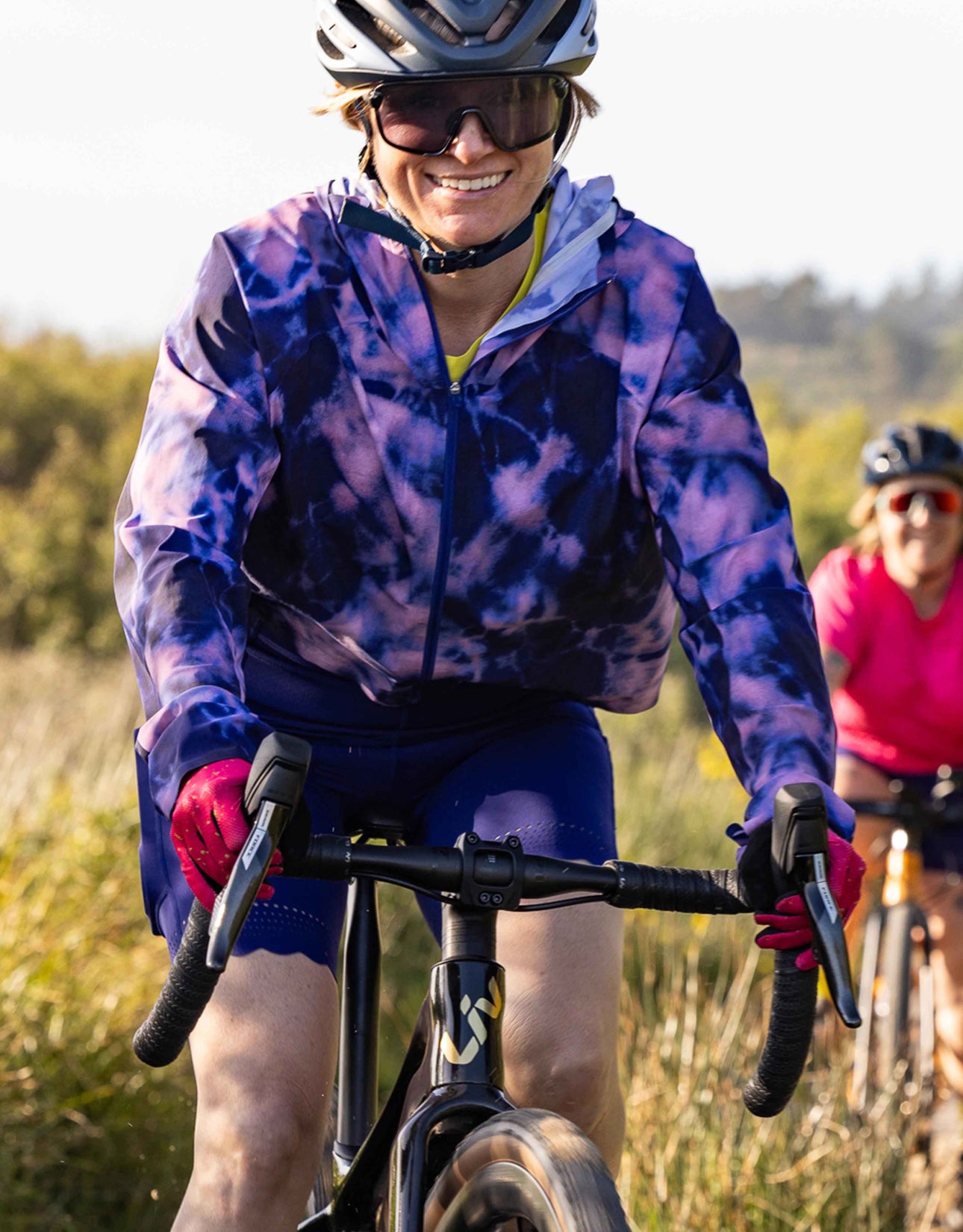 SHREDLY x Marley Blonsky : Beyond Tech Jacket : Midnight Tie Dye - Women's | SHREDLY