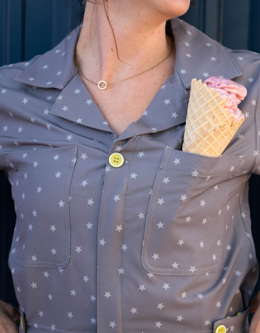 Trail Romper : Clay Stars - Women's | SHREDLY