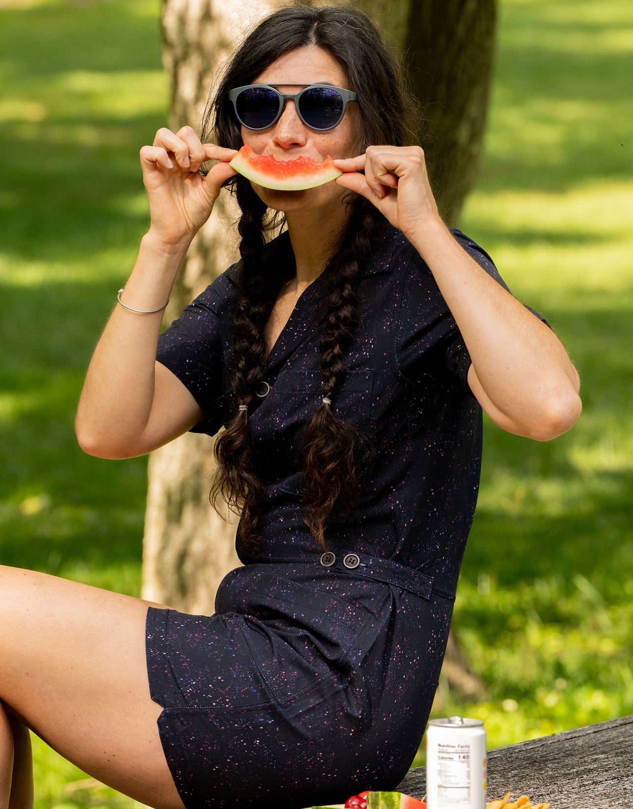 Trail Romper : Galaxy Splatter - Women's | SHREDLY