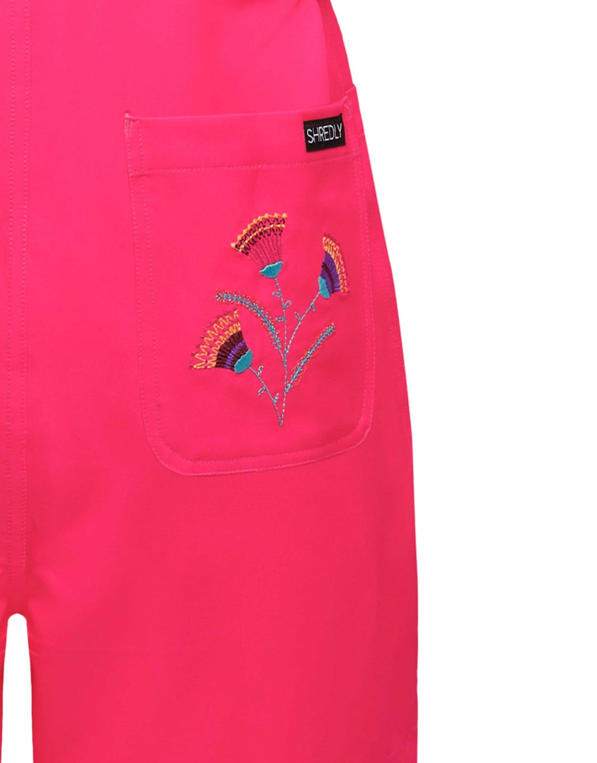 Trail Romper : Nebula Pink - Women's | SHREDLY