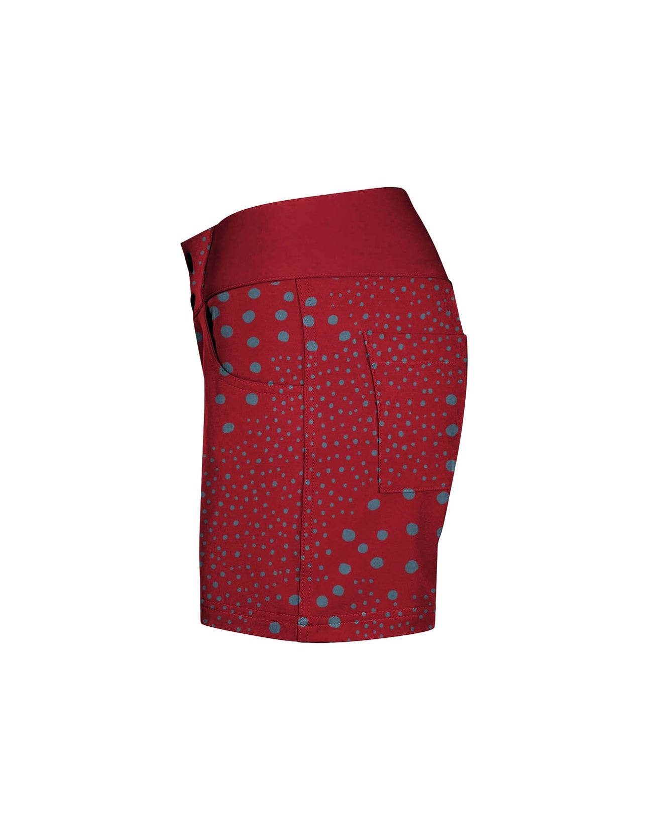 All Time 5" - Zipper Snap Mid-Rise Short : Dottie - Women's | SHREDLY