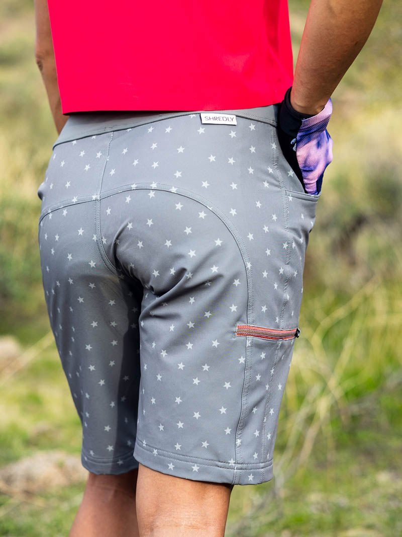 Limitless 11" - Stretch Waistband High-Rise Short : Clay Stars - Women ...